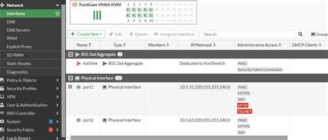 Technical Tip Unable To View Options To Configure Fortinet Community