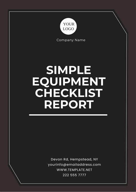 Free Site Installation Checklist Template To Edit Online