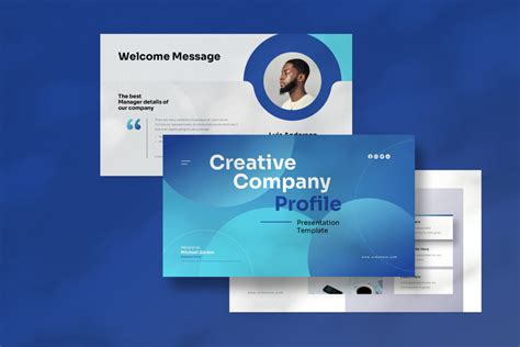 Comapany Profile Presentation Templystock