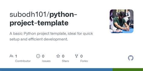 Github Subodh101python Project Template A Basic Python Project Template Ideal For Quick
