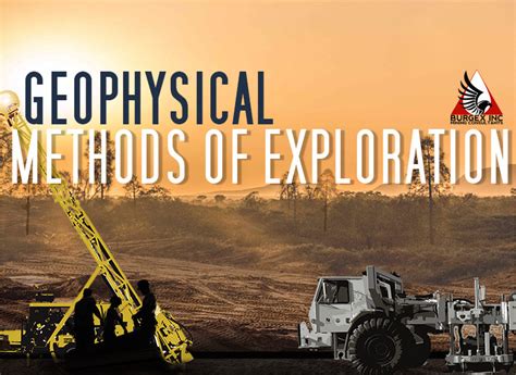 Geophysical Methods Of Exploration Poster Burgex Inc