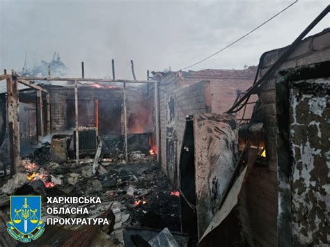 В прокуратурі показали наслідки обстрілів Харківщини є загибла та поранені ФОТО Хронікерс