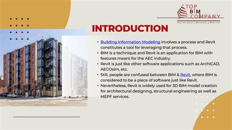 Revit And Bim Whats The Difference And How Revit Supports Bim Pptx