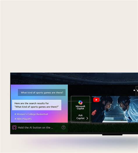 تلفزيون Lg Oled Evo Ai C5 مقاس 48 بوصة بدقة 4k 144hz ومدعوم بجهاز التحكم Ai Magic Remote وواجهة