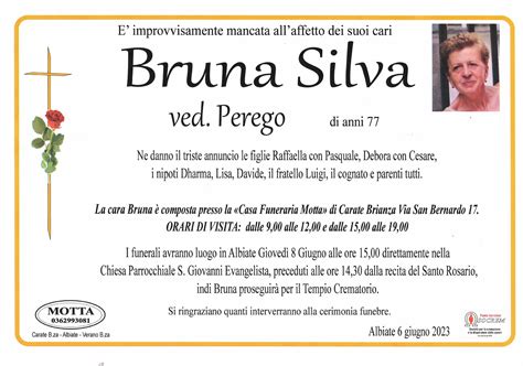 Silva Bruna Onoranze Funebri Motta Monza E Brianza