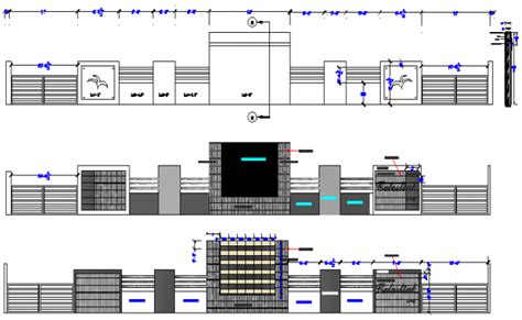 Gate Design Compound Wall Gate Design Gate Wall Design Entrance Gates Design