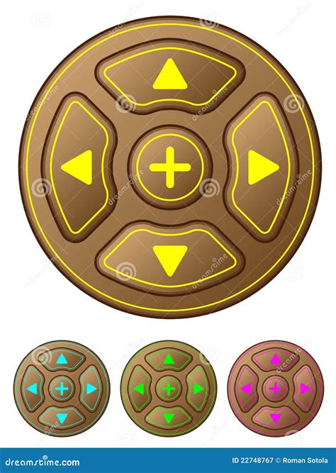 Navigation Panel Stock Vector Illustration Of Pictogram 22748767