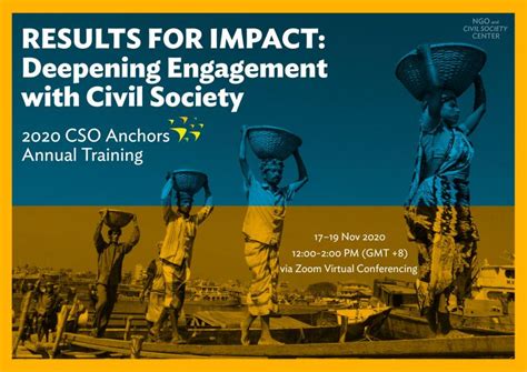 Results For Impact Deepening Engagement With Civil Society 2020 Cso