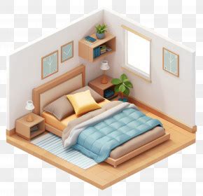 Linen Room Minimalist Cozy Bedroom Design Png