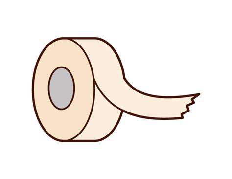 대형 테이프 커터 일러스트레이션 무료 일러스트 소재집 Kukukeke