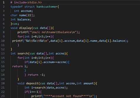 Tisha Vij On Linkedin Below Is The Source Code For Bank Management System In C