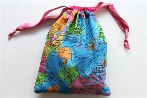 Drawstring Bag How To Make A Drawstring Pouch Needlework On Cut Out Keep