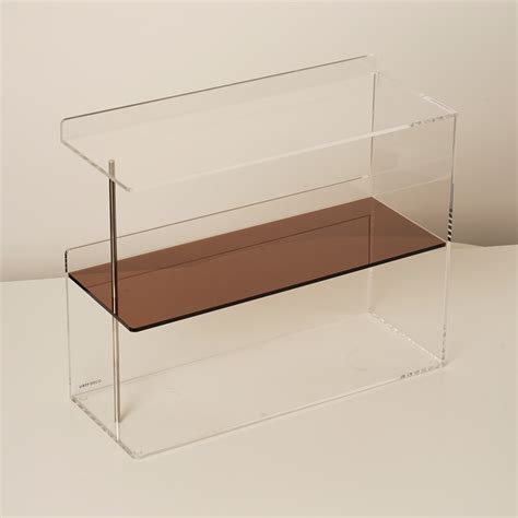 슬로우벨 투명 모듈 아크릴선반 향수 화장품 수납함 선반 인테리어 소품 정리대 모던 선반장 위시버킷