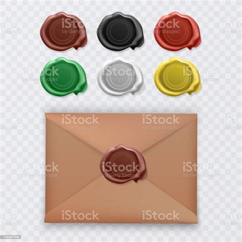 왁스 스탬프 오래 된 엠보싱 봉투 라벨 라운드 로얄 중세 모형 만화 모양 벡터 촛불 왁스 씰 봉랍에 대한 스톡 벡터 아트 및 기타 이미지 Istock