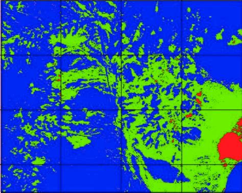 25 Classification Map Of Minimum Euclidean Distance Classifier