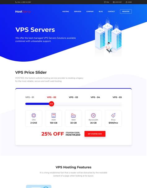 Hostsavvy Web Hosting Html Template Site Templates Ft Agency And Hosting Envato