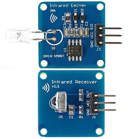 Infrared Transmitter IR Receiver Module W K Carrier For Arduino Arduino Transmitter Sensor