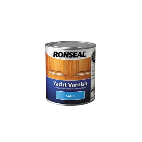 Ronseal Exterior Yacht Varnish Satin 1l Eroofing