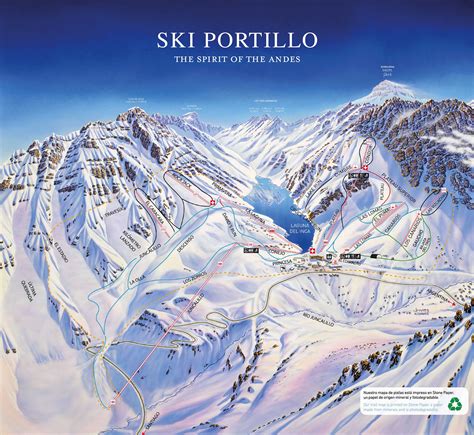 Portillo Trail Map