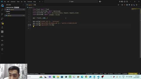 Flask Sqlalchemy Tutorial Youtube