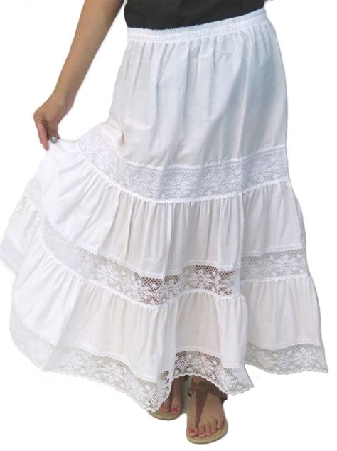 Lace White Skirt Elegant And Timeless Order Now