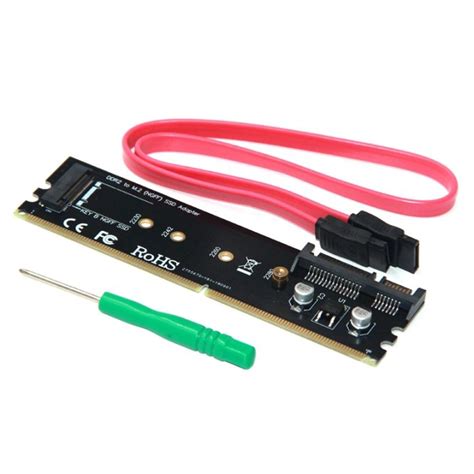 Ddr To M 2 Ssd Expansion Card Sata 15p Power Supply Sata To M 2 Ngff
