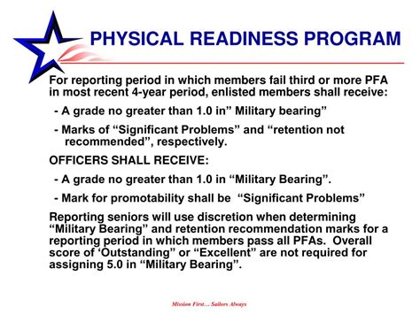 PPT PHYSICAL READINESS POLICY OPNAVINST H PowerPoint Presentation ID