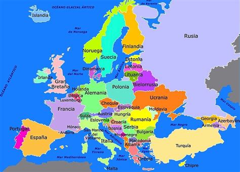 Mapa De Europa
