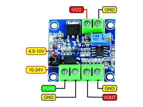 conversor pwm para tensão 0 a 10v usinainfo