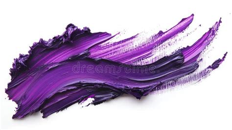Bold Tyrian Purple Impasto Stripe Stock Illustrations 4 Bold Tyrian