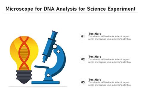 Microscope For DNA Analysis For Science Experiment Ppt PowerPoint Presentation Gallery Deck PDF
