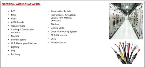 Electrical And Elvs Specdel