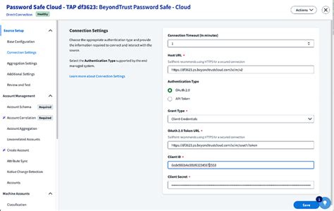 Beyondtrust Password Safe Provisioning With Sailpoint Sso With Entra