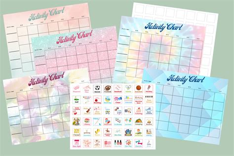 Magnetic Activity Chart Keep Calm And Mommy On