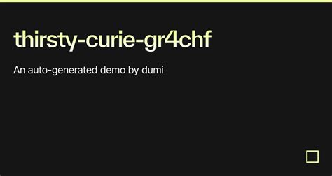 Thirsty Curie Gr Chf Codesandbox Thirsty Curie Gr Chf Codesandbox