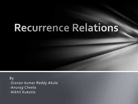 8 Daa Lecture 8 Recurrences And Iteration Methodpdf
