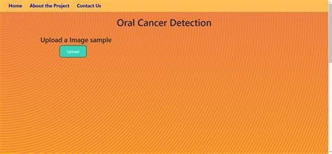 Github K Aniket Oral Cancer Detection Oral Cancer Detection Web App