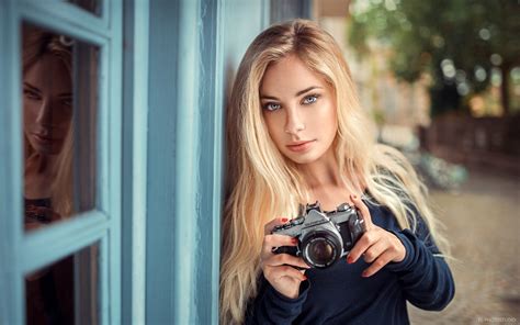Camera Women Wallpapers Wallpaper Cave