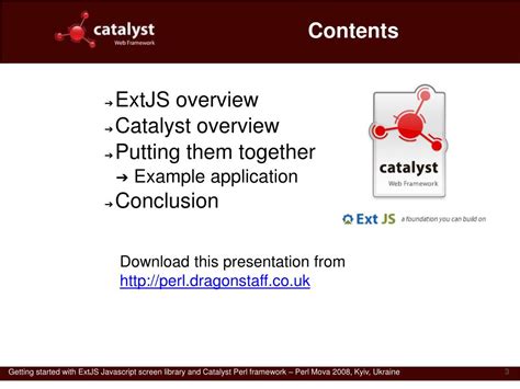 ppt getting started with extjs and catalyst powerpoint presentation