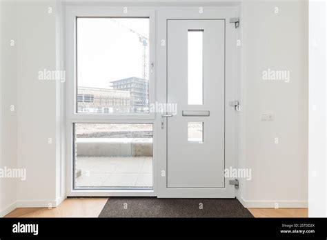Interior Reception Room Of Modern New Build Residential Smart House