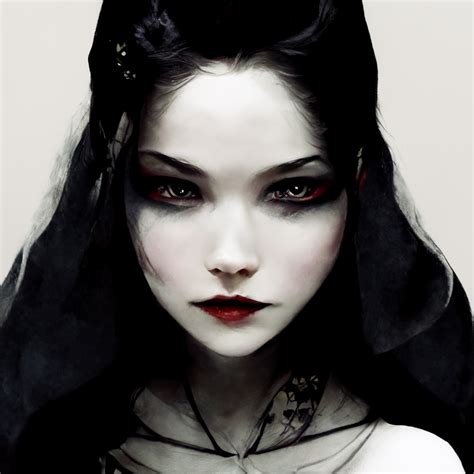 Goth Girl Portrait By Evilalmus On Deviantart