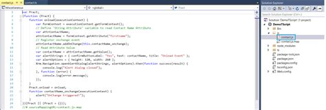 Step By Step Using Typescript In Dynamics 365 9x Rajeev Pentyala