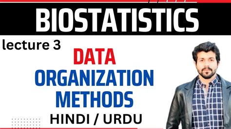 Organizing Data Biostats Statistics Statisticalmethods Youtube