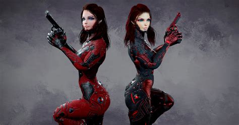 Sci Fi Rachel Characters Unity Asset Store