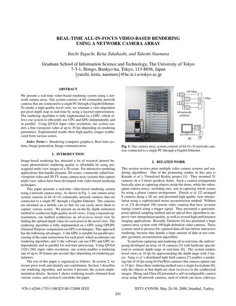 pdf real time all in focus video based rendering using a network