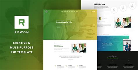 REWON - Multipurpose PSD Template by Templines | ThemeForest