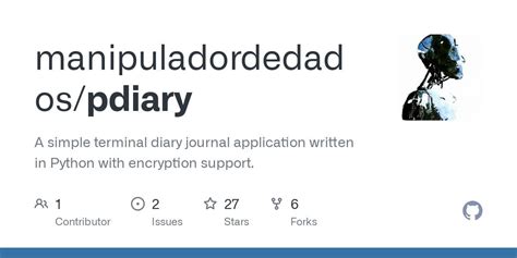 A Simple Terminal Diary Journal Application Written In Python With Encryption Support R