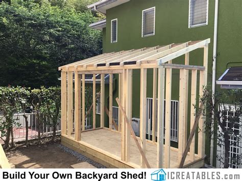 Lean To Shed Lean To Shed Plans Building A Shed