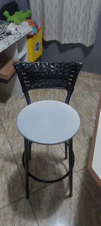Banquete Novinha Praticamente Sem Uso Cadeiras De Escrit Rio E Gamer