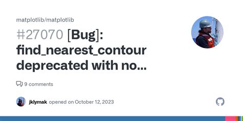 Bug Findnearestcontour Deprecated With No Replacement · Issue
